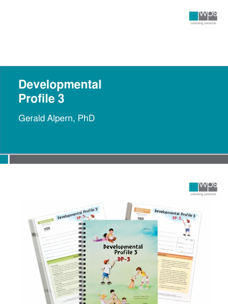Developmental Profile 3: Gerald Alpern, PHD | PDF | Relationships ...