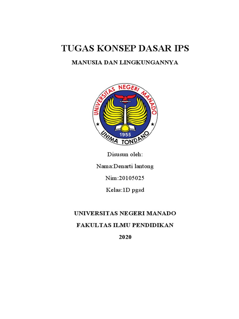 Tugas 3 Konsep Dasar Ips | PDF | Ilmu Sosial