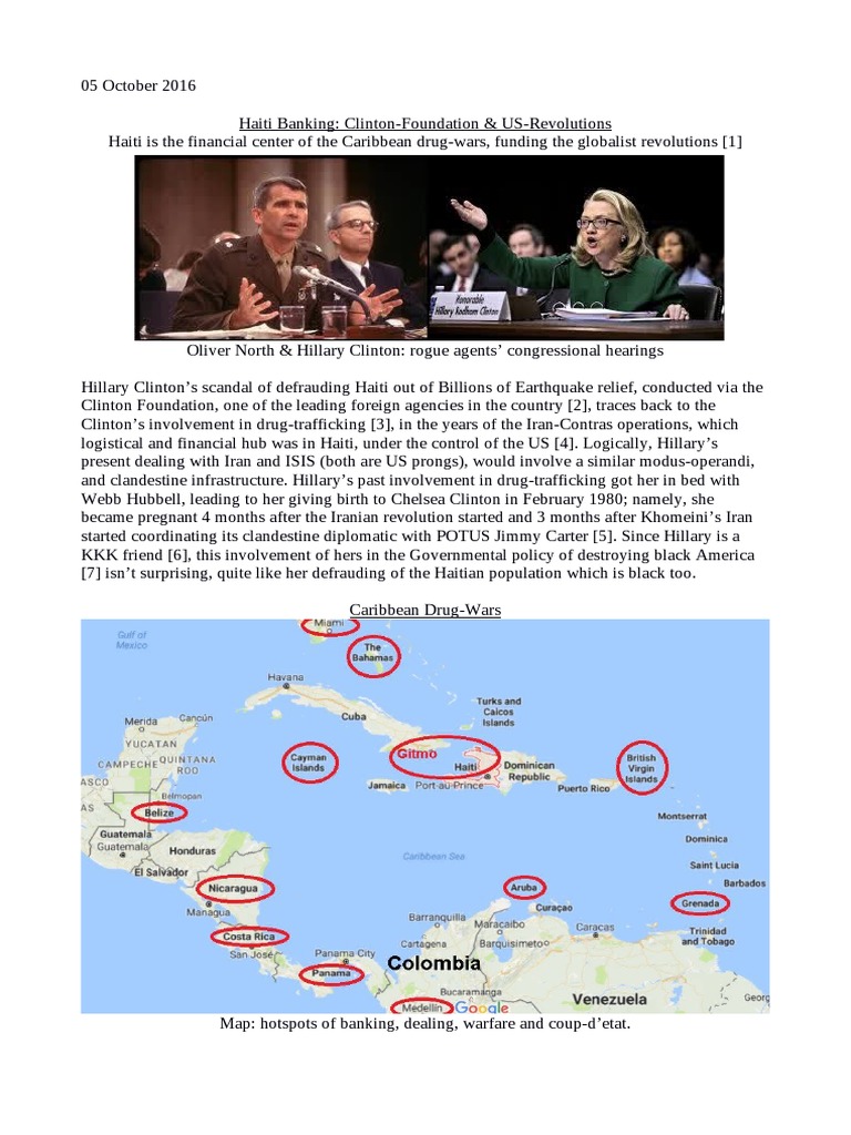 Haiti's Financial Crisis and Clinton's Role | PDF | Iran–Contra Affair ...