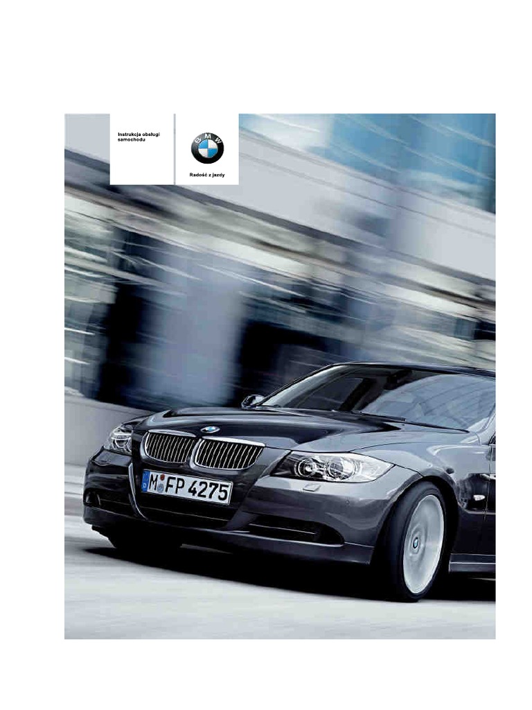 Instrukcja Obslugi BMW E90 320i 325i 330i 320d | PDF