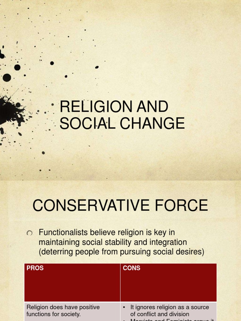 Religion's Role in Social Change | PDF | Max Weber | Asceticism