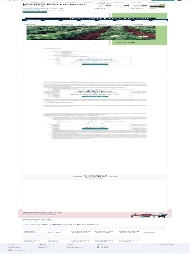 Business Plan For Potato Farming - PDF - Manure - Greenhouse | PDF ...