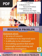 CHAPTER 1 - The Problem and Its Background | PDF | Hypothesis | Theory