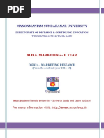 Marketing Research BBA 4th Sem All Units Notes | PDF | Marketing ...