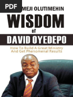 Understanding Vision - David O. Oyedepo | PDF | Revelation | Prophet