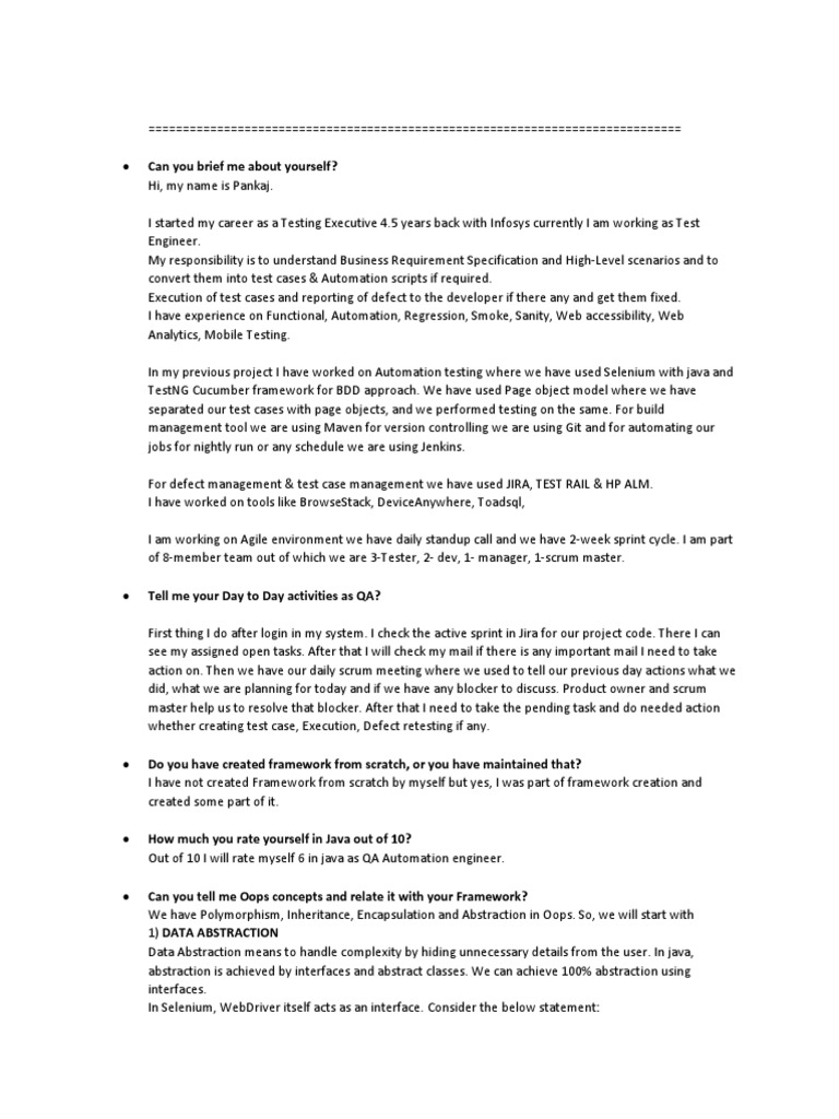 Java Interview Questions Pdf Method Computer Programming Class Computer Programming