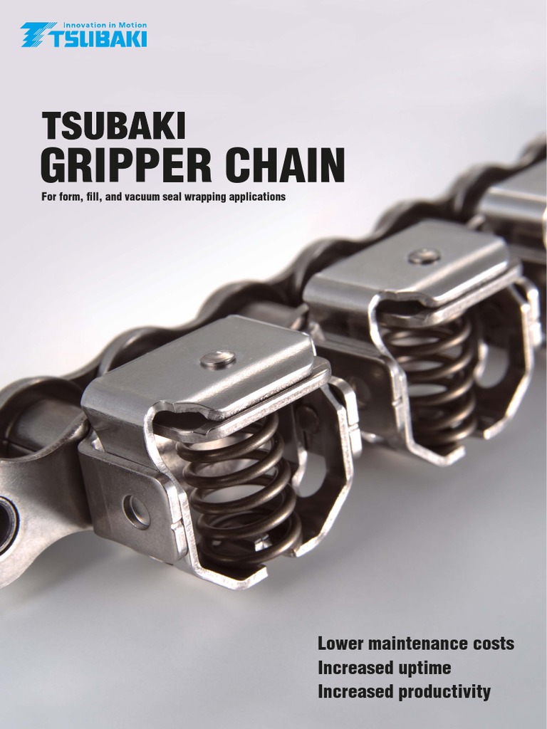 Tsubaki TC Gripper Chain Brochure 2016 en | PDF | Stainless Steel ...