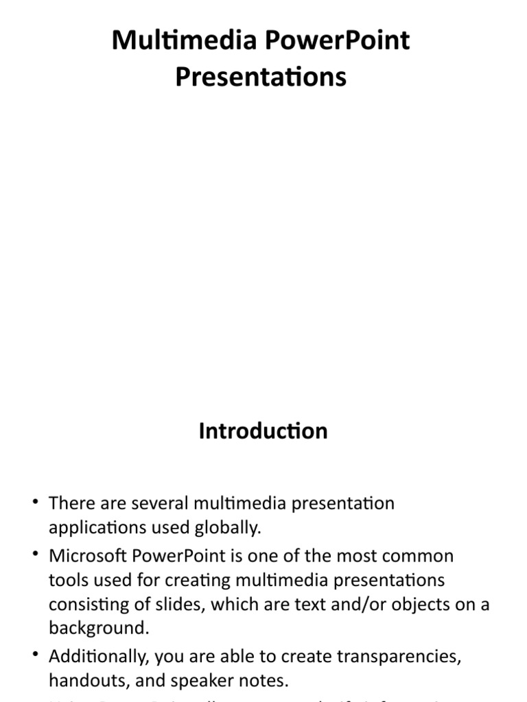 Module 1-8 Introduction To Powerpoint Presentations | PDF | Microsoft Power Point | Hyperlink