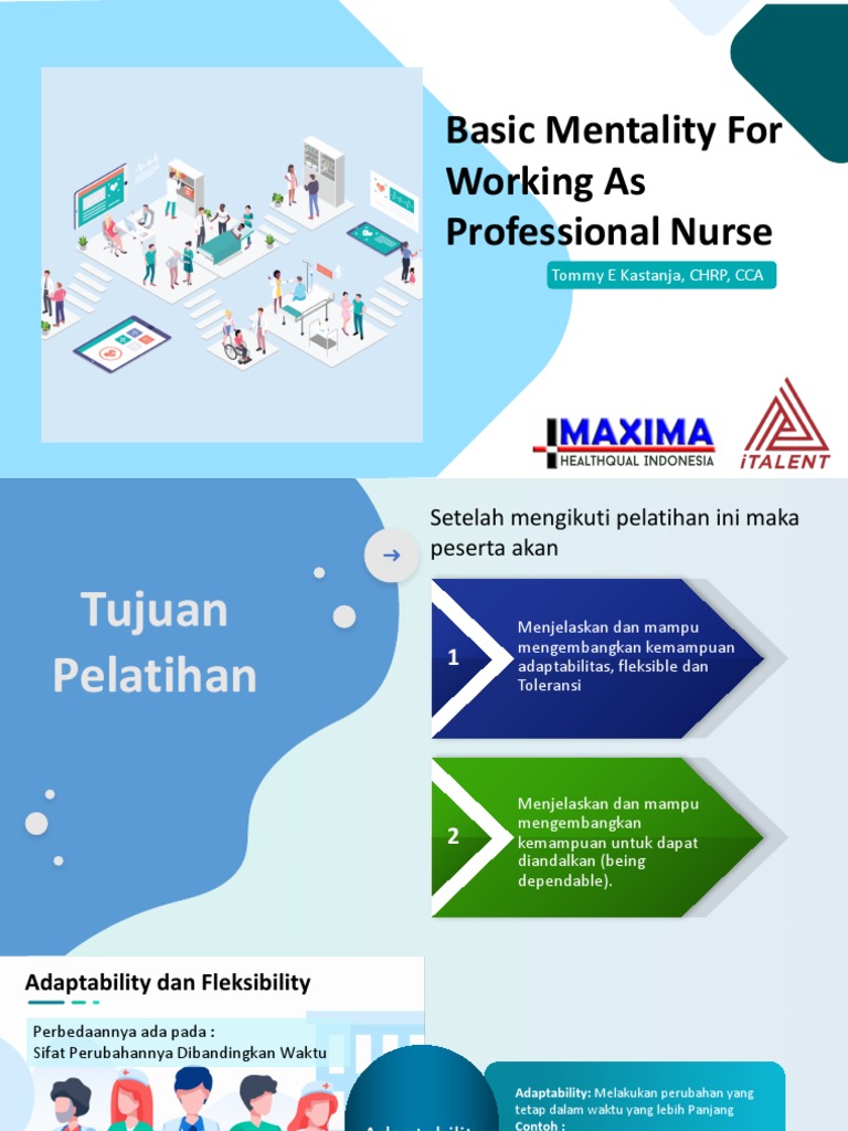 Basic Mentality Nurse | PDF | Karier & Perkembangan | Kesehatan Holistik