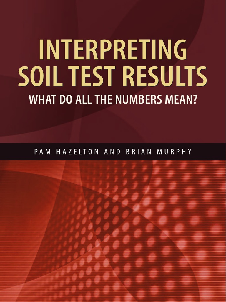 Interpreting Soil Test Results Guide Pdf