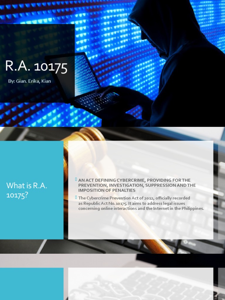 R.A. 10175 (Report) | PDF