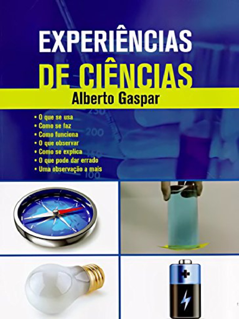 Resumo Experiencias de Ciencias Alberto Gaspar | PDF