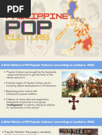Understanding Philippine Pop Culture | PDF | Popular Culture | News