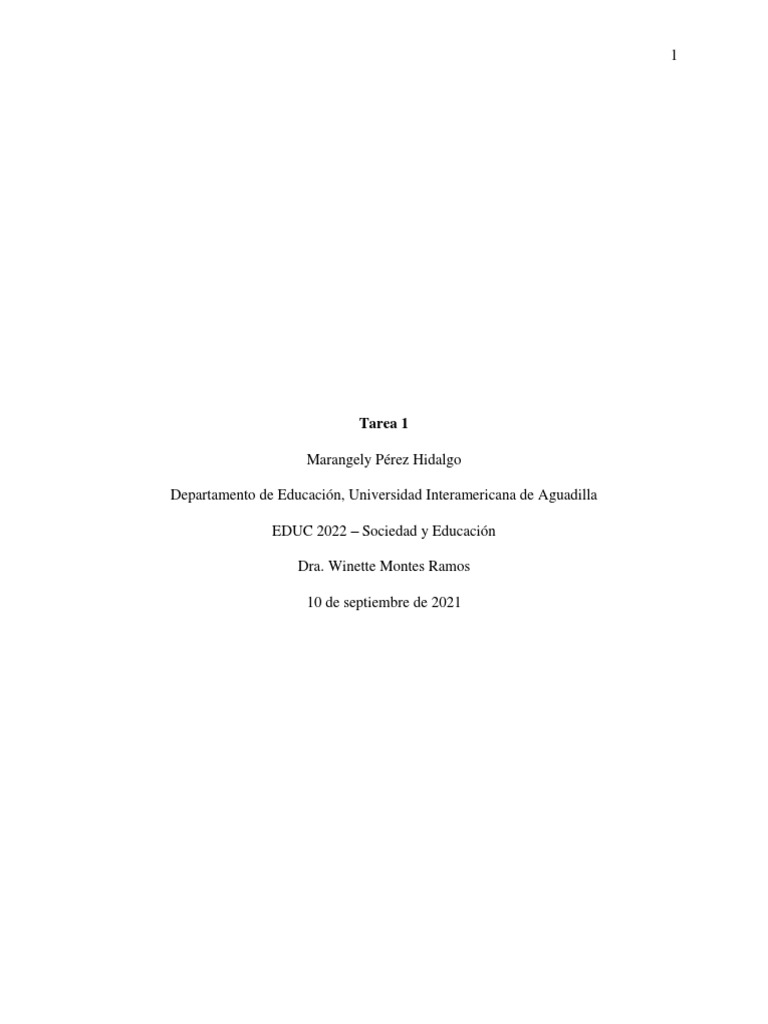 EDUC 2022 - Sociedad y Educacion | PDF | Sociología | Sociedad