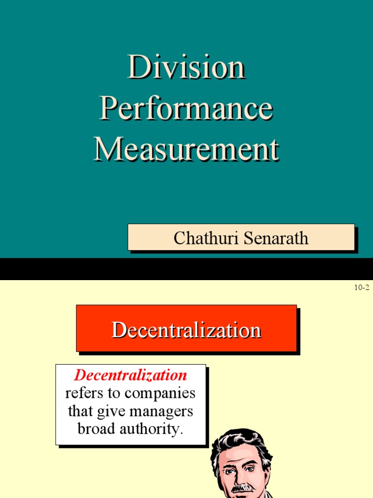 Division Performance Measurement | PDF | Return On Investment | Investing