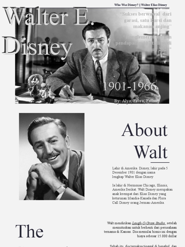 Walt Disney | PDF