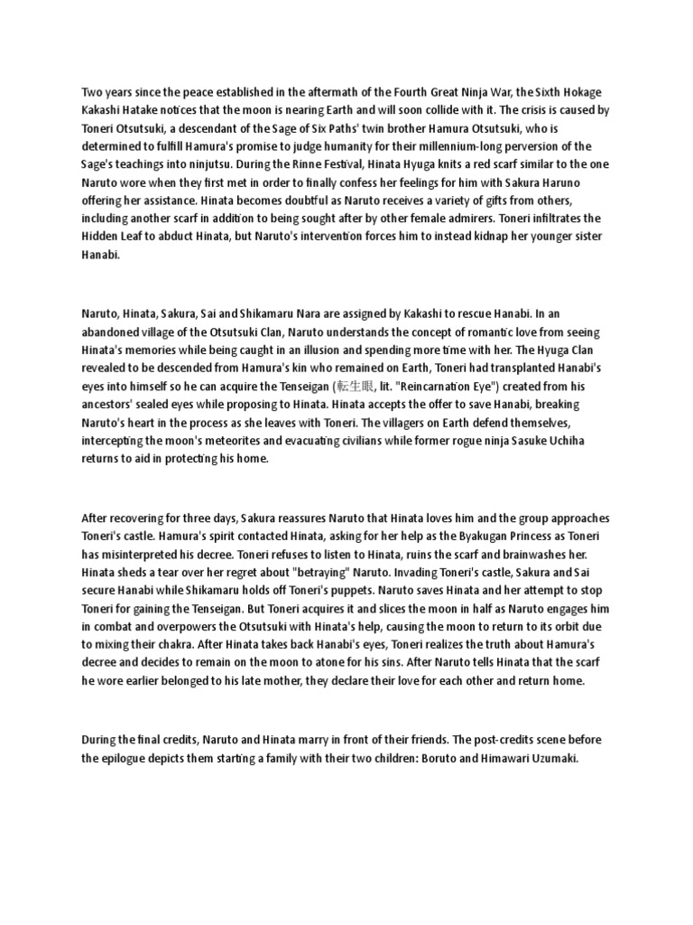 Naruto Plot Hehe | PDF