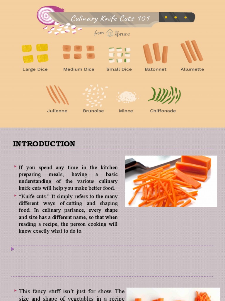 Basic Culinary Cuts