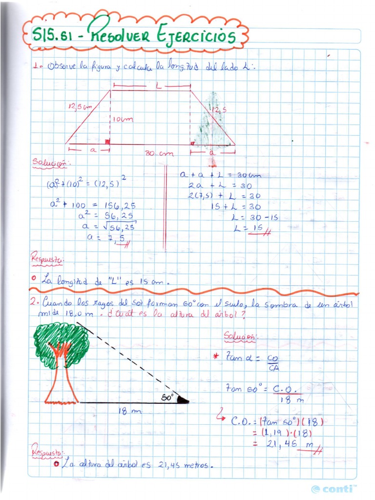 S15.s1 - Resolver Ejercicios | PDF