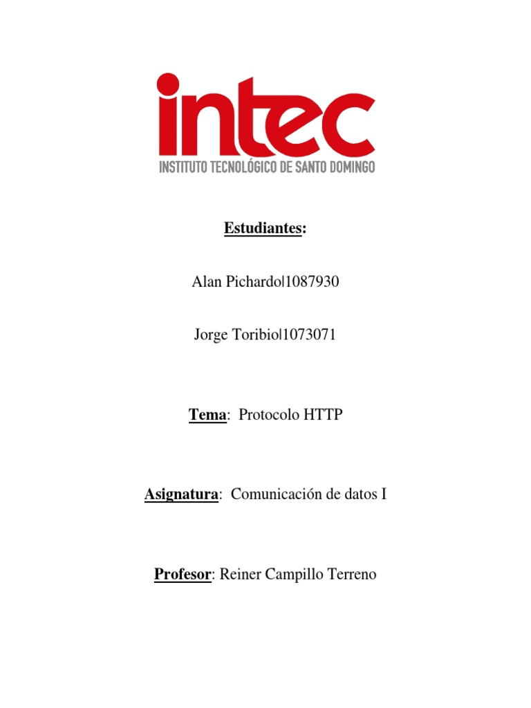 Protocolo HTTP Investigacion 1.1 | PDF | Protocolo de Transferencia de ...