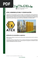 Marcado ATEX e IECEx: Símbolos y Nomenclatura | PDF | Materiales | Gases