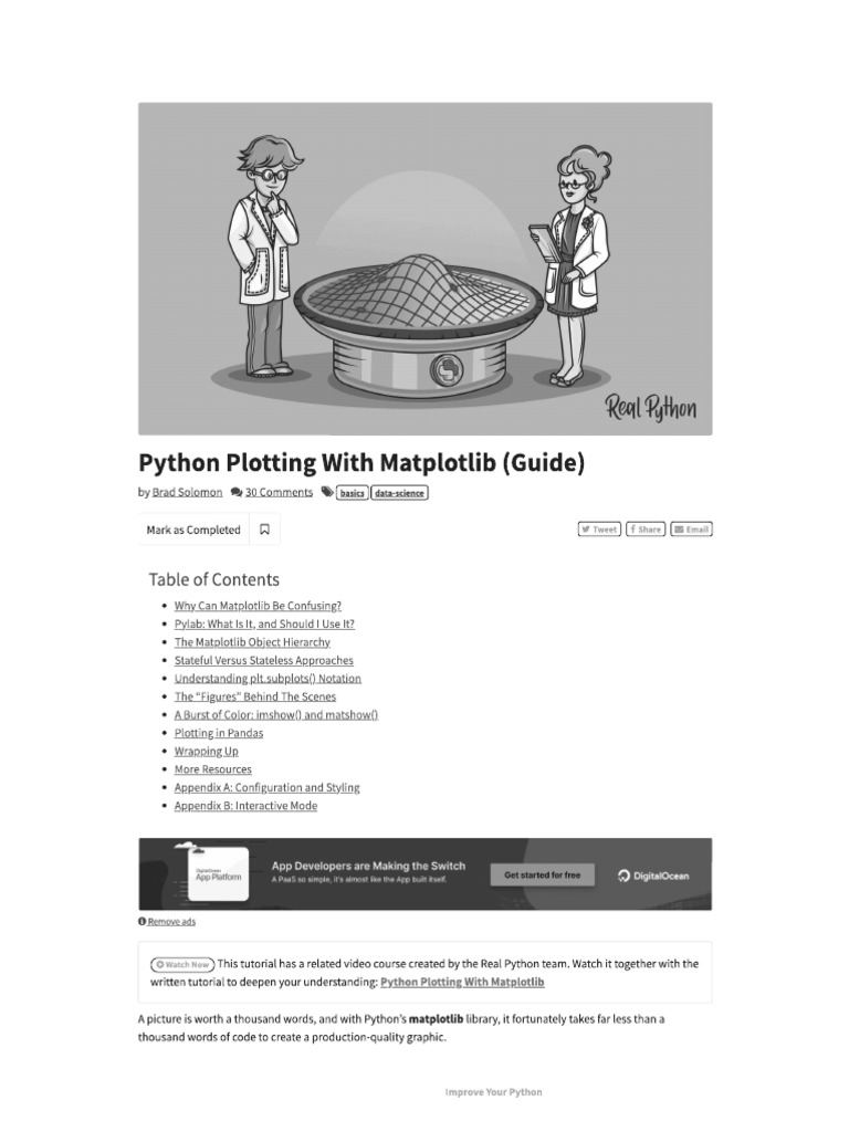 Matplotlib | PDF
