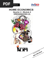 Needlecraft 9 Q1 Module 1 PDF | PDF | Embroidery | Yarn