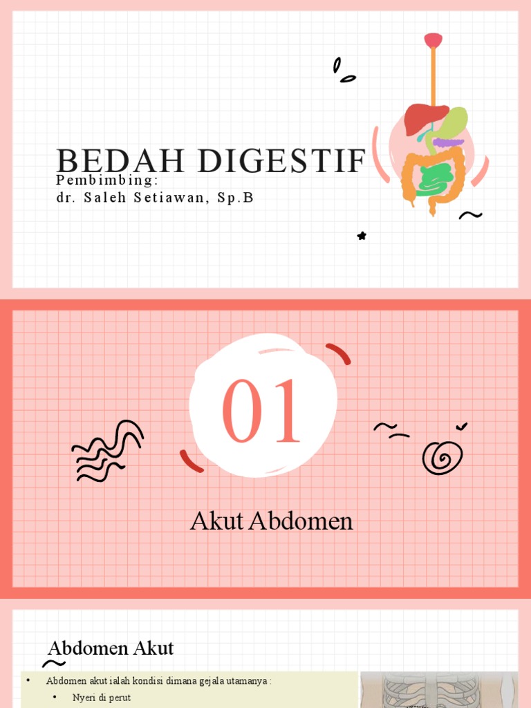 Tutorial Bedah Digestif | PDF