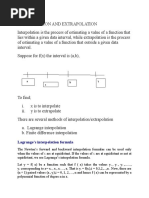 Lagrange's Interpolation - Solved Example Problems | PDF | Interpolation | Mathematics Of Computing