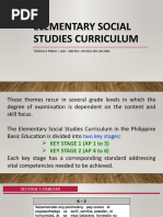 Elementary Social Studies Curriculum | PDF | Curriculum | Social Sciences