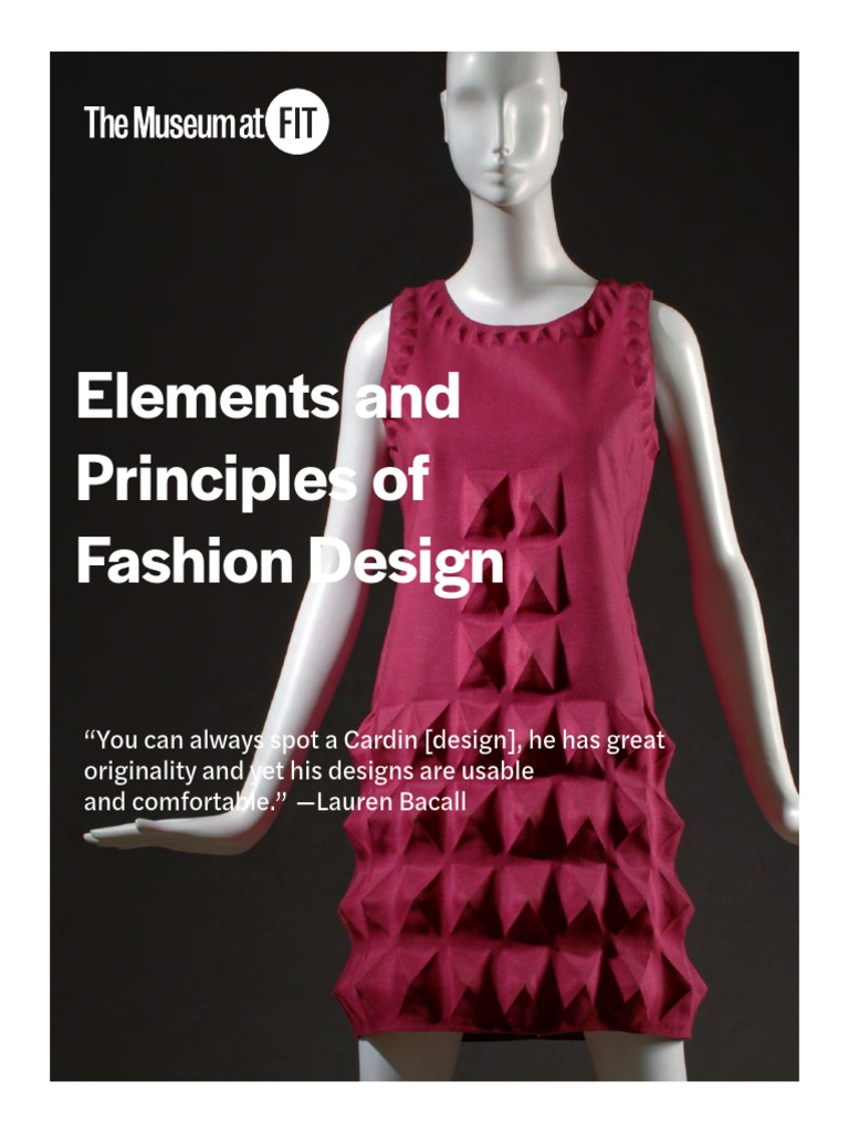 Elements and Principles of Fashion Design | PDF | Clothing | Dress