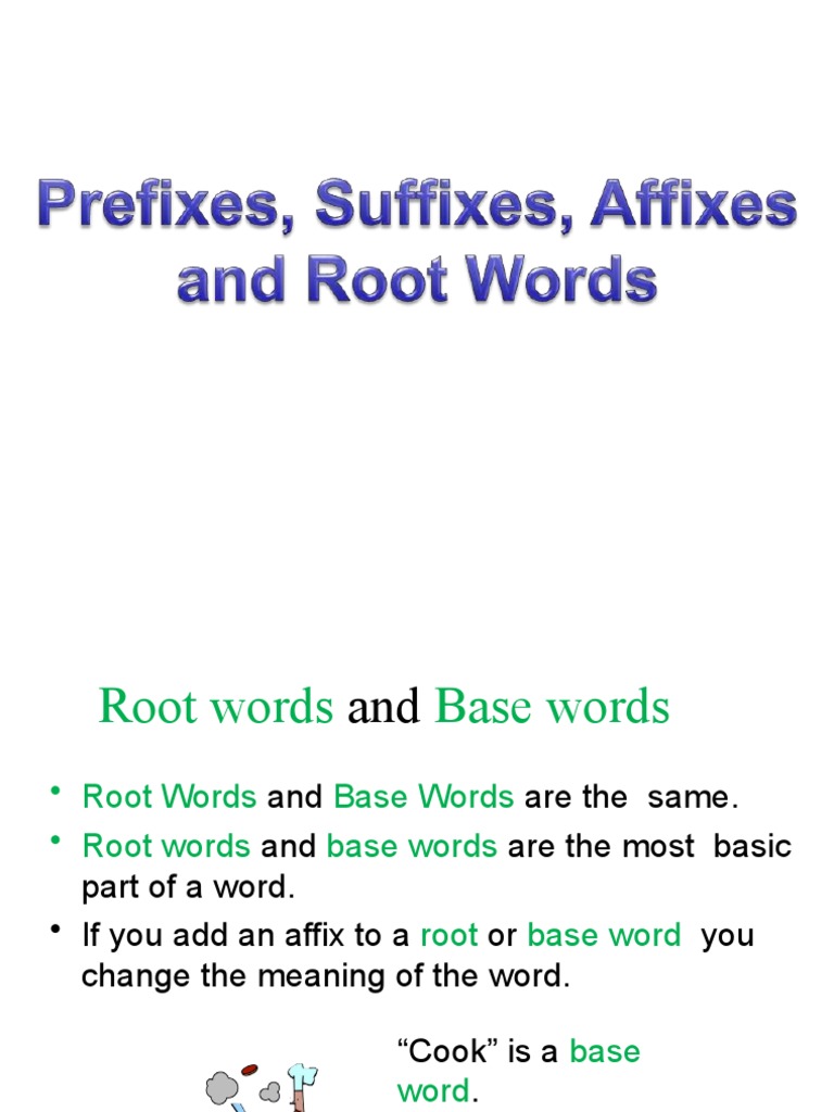 Understanding Affixes and Roots | PDF | Interpretation (Philosophy ...