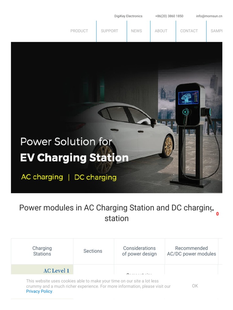 Power Modules in AC Charging Station and DC Charging Station | PDF ...