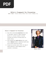 Milios Framework For Prevention | PDF | Behavior | Poverty