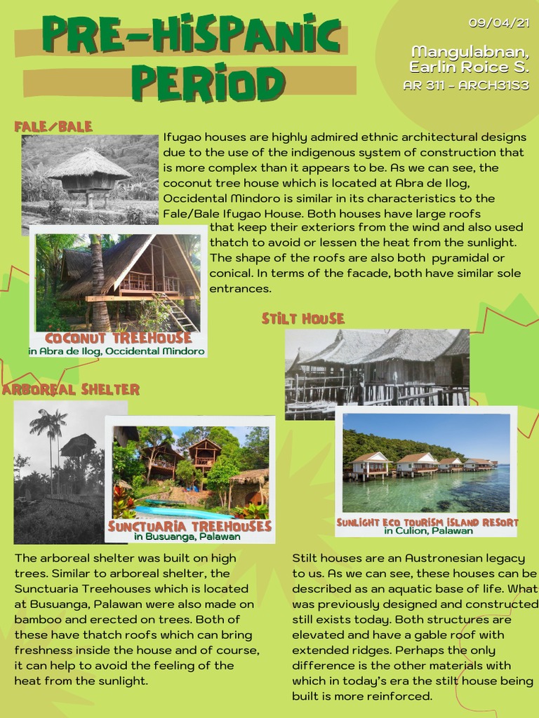 Pre Hispanic Period | PDF | Economic Sectors | Buildings And Structures