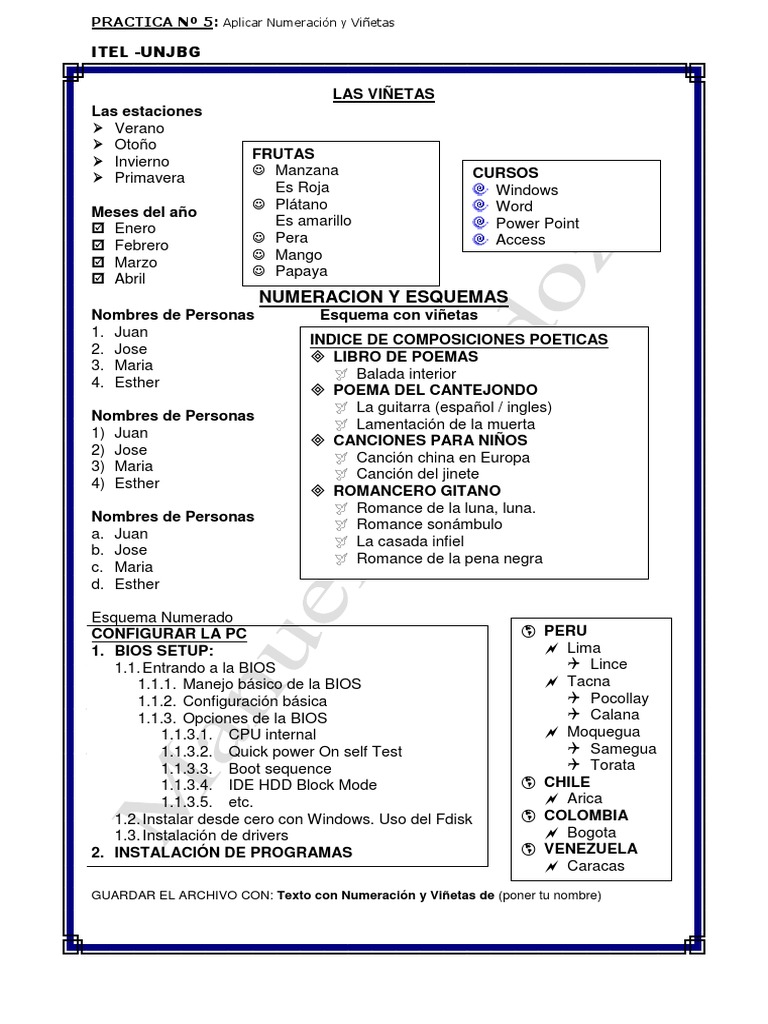 Prac5 Word ITEL | PDF | Desarrollo de software | Software