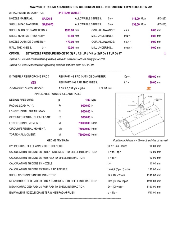 WRC 297 | PDF | Bending | Stress (Mechanics)