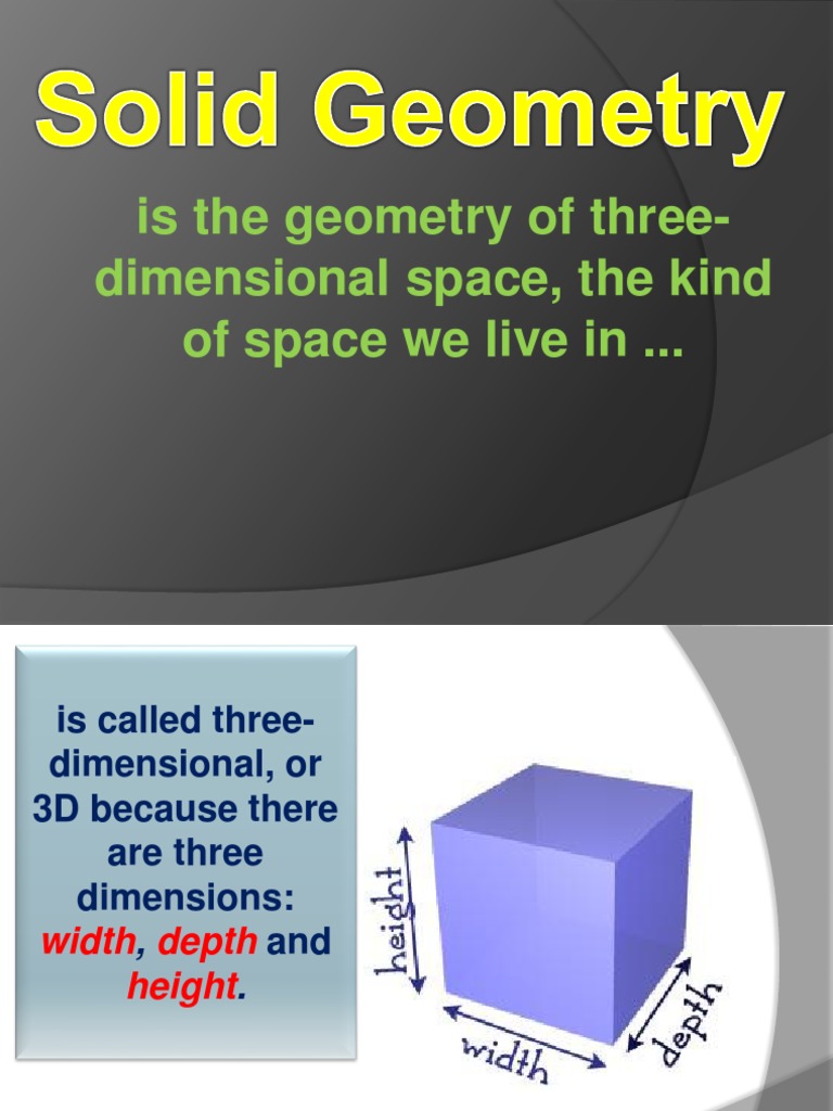 3D Shapes | PDF | Vertex (Geometry) | Convex Geometry