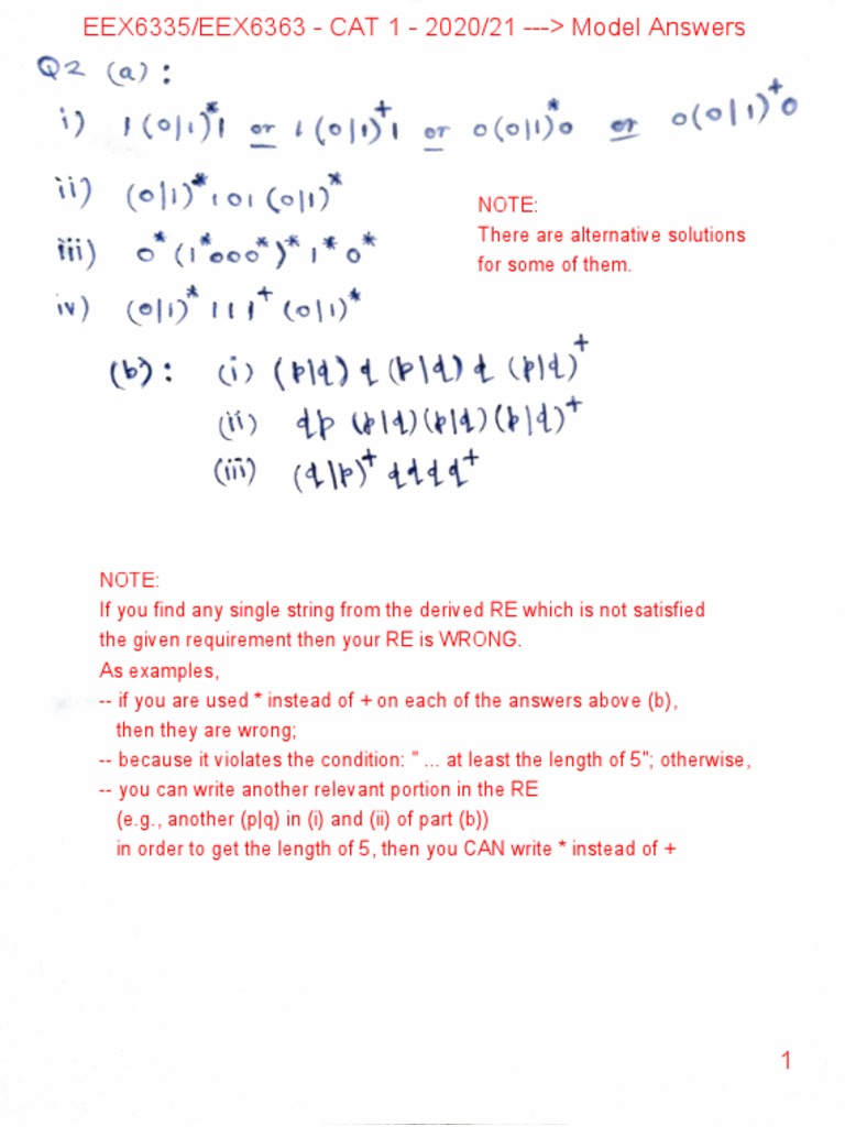 Eex6335-Eex6363-2020 - Cat-1 - Ma | PDF