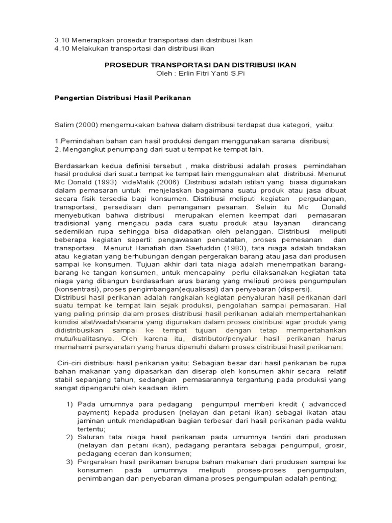 Bahan Ajar TPP Pertemuan 1 | PDF