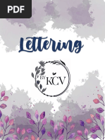 Lettering RST | PDF