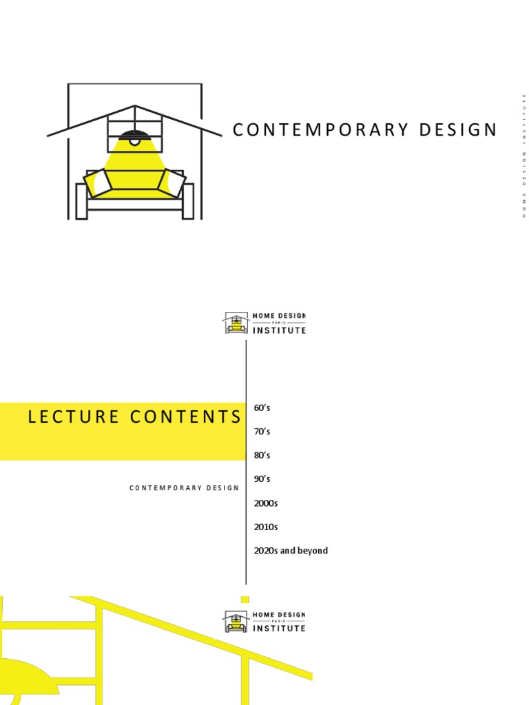 3 Contemporary - Design | PDF | Furniture | Interior Design
