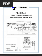 70T RT Tadano GR-700EX Load Charts PDF | PDF | Transmission (Mechanics ...
