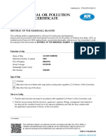 IOPP Certificate Overview and Requirements | PDF