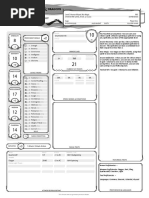 D&D 5E Mage Stat Block Overview | PDF | Dungeons & Dragons | Wizards Of ...