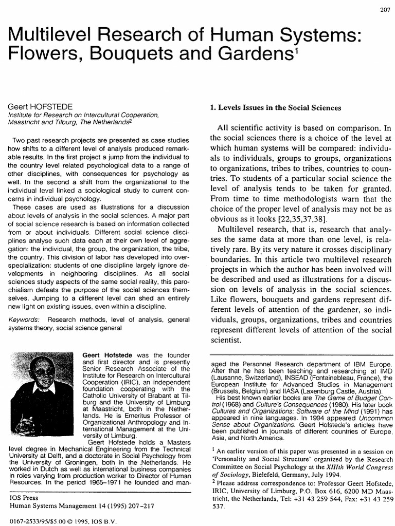 Multilevel Research Flowers Bouquets and Gardens | PDF