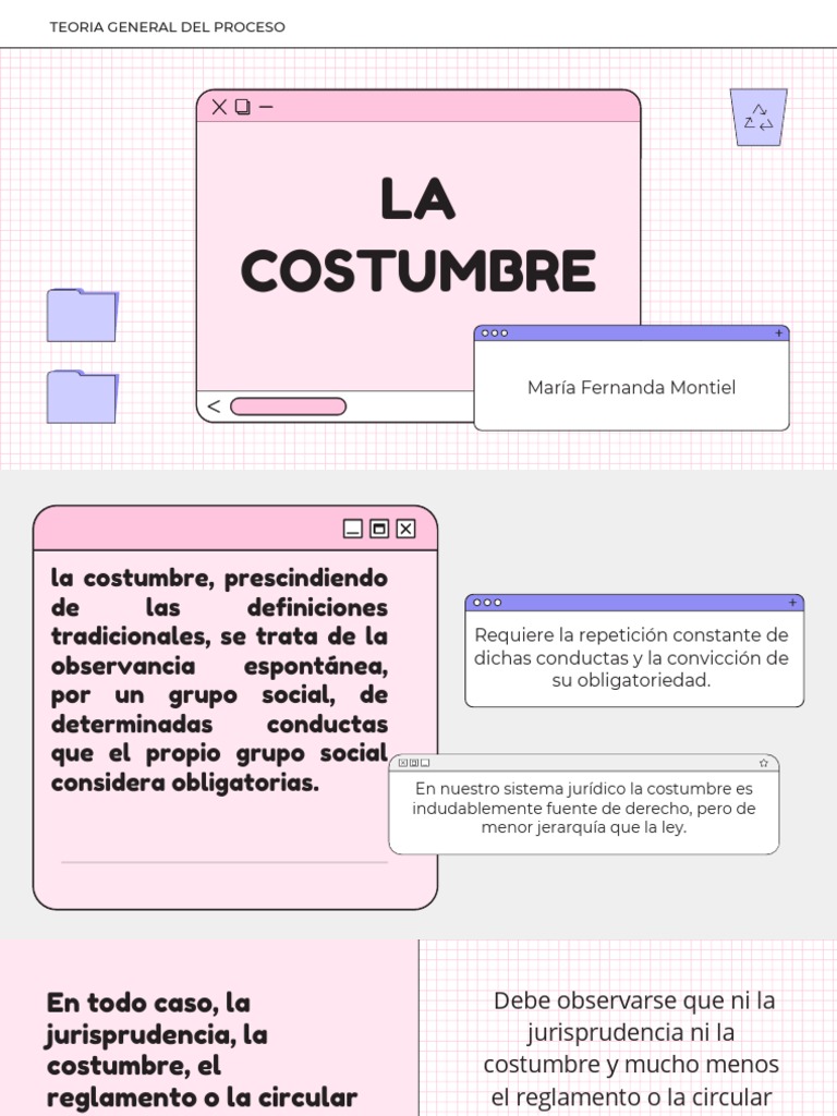 La Costumbre | PDF