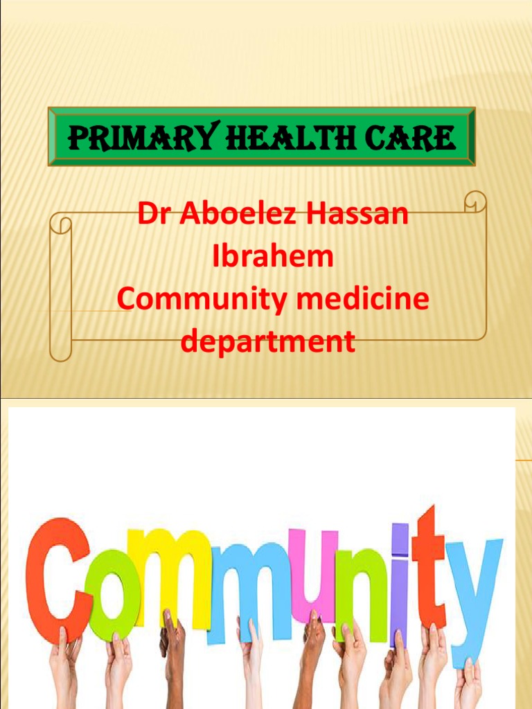 Phc Introduction Pdf Health Care Health Sciences