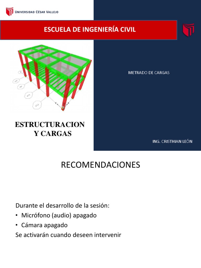 Semana 02 Metrado de Cargas | PDF