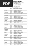 CSEC_Timetable_2025 | PDF